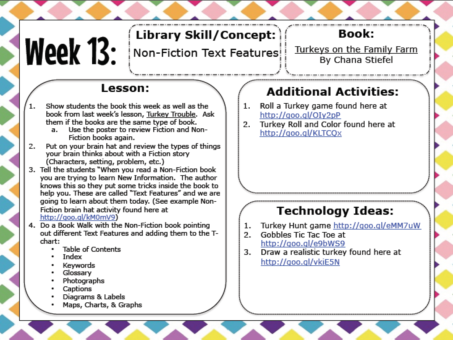 Kinder Literacy Lesson Plans Lessons By Sandy