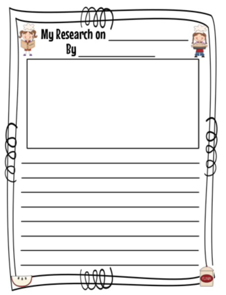 Researching with 1st Grade-Teaching Good Research Steps - Lessons by Sandy