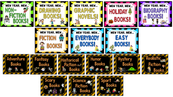Getting Kids Excited About New Books - Lessons by Sandy