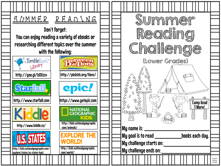 Encourage Reading with a Summer Reading Challenge! - Lessons by Sandy