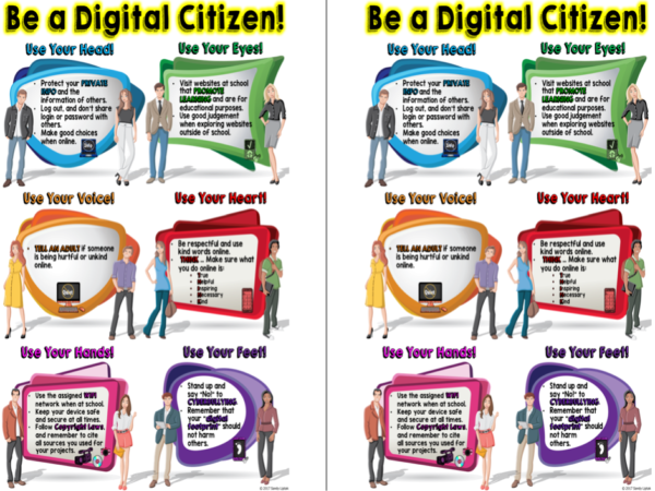Digital Citizenship for Middle and High School - Lessons by Sandy