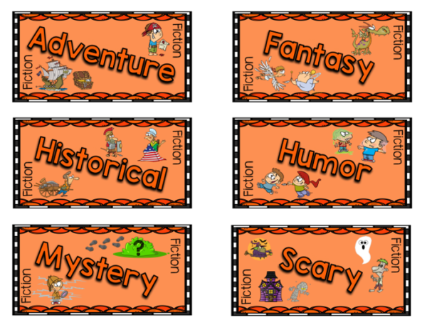 Shelf Labels For Your Library - Lessons by Sandy