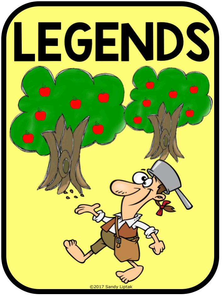 Folktale Labels and Posters - Lessons by Sandy