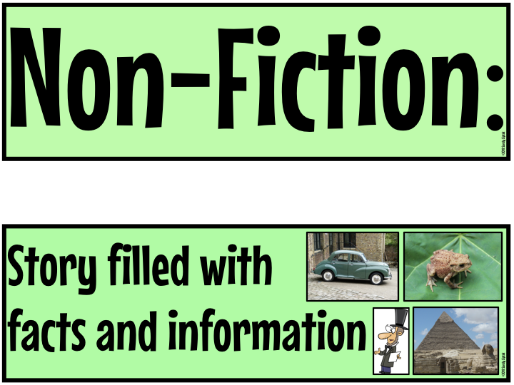 Fiction And Non Fiction Pocket Chart Activity Lessons By Sandy Fiction And Non Fiction Pocket Chart Activity Lessons By Sandy