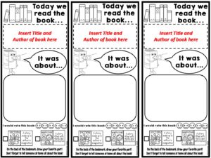Home-School Connections in the Library - Lessons by Sandy