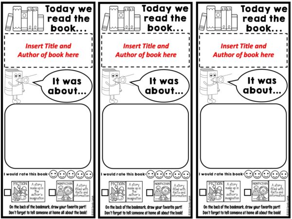 Home-School Connections in the Library - Lessons by Sandy