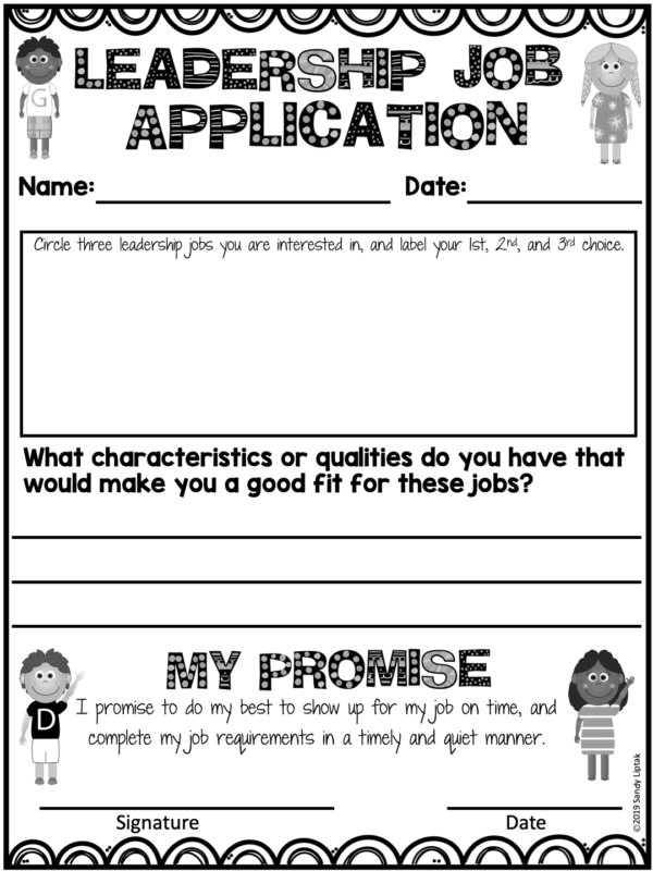 5th Grade Leaders Update - Lessons by Sandy