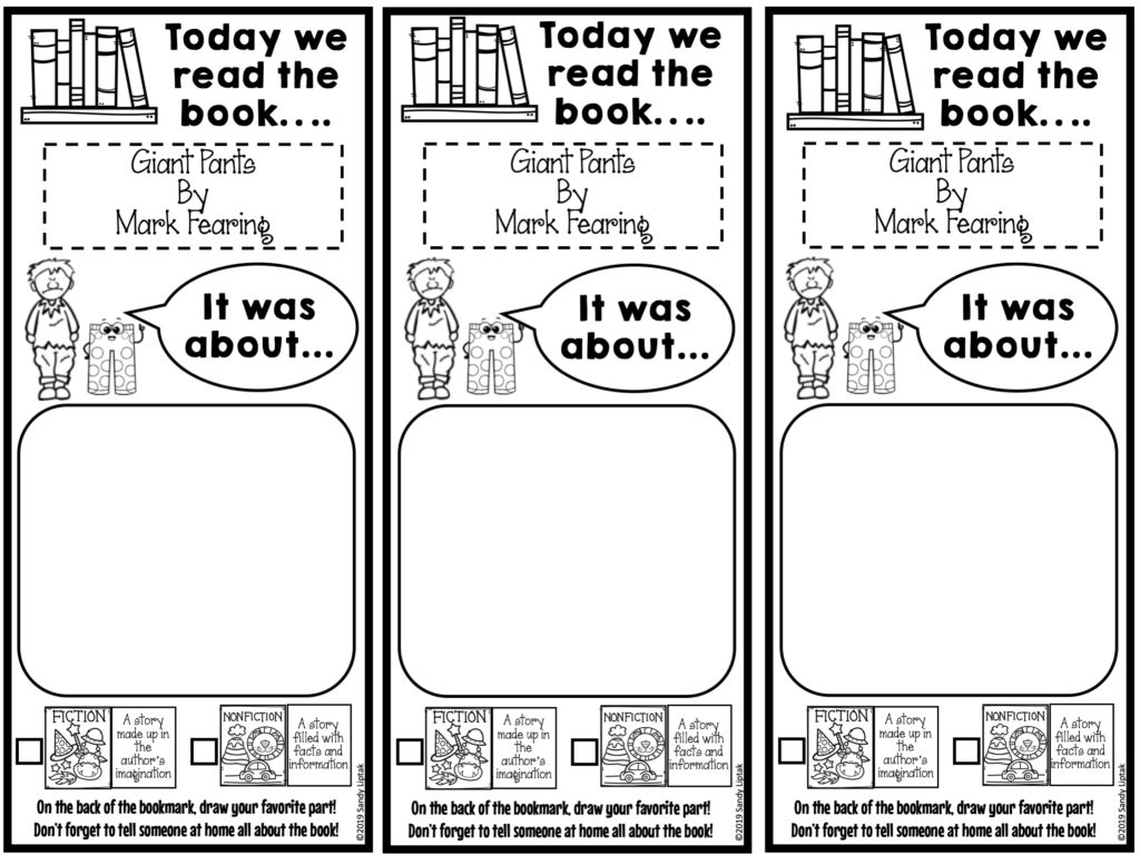 Booktivities By Sandy - Lessons by Sandy