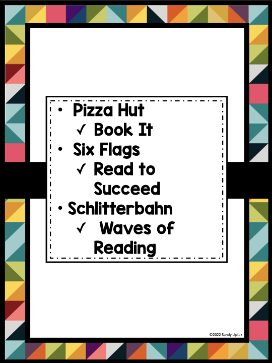 Binder Organization for a New Library - Lessons by Sandy