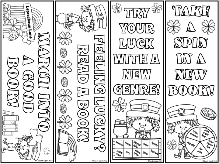 Engaging Kids with Monthly Bookmarks (Part 3) - Lessons by Sandy
